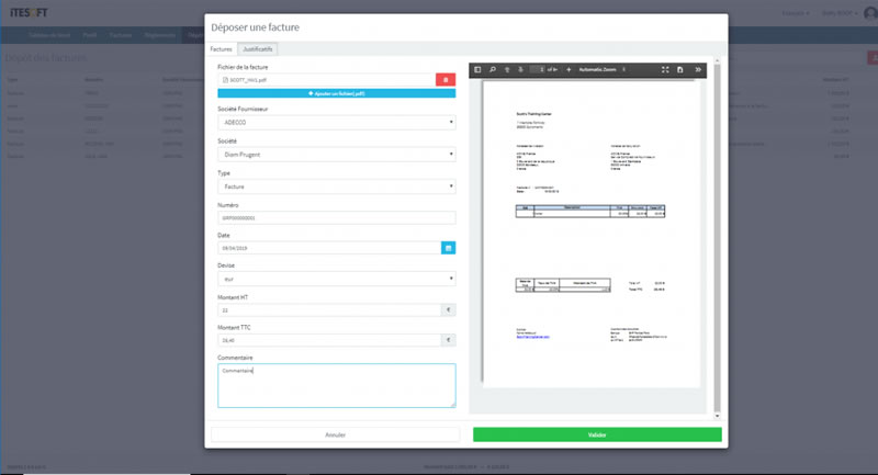 Procure-to-Pay : ITESOFT solution Streamline Invoices